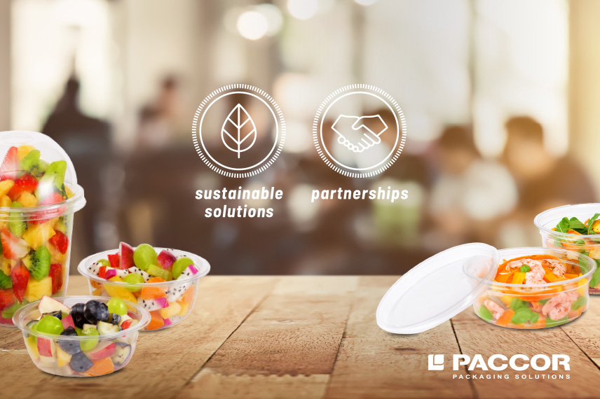 PACCOR FIRST TO CLOSE LOOP FOR PLASTIC PACKAGING IN RESTAURANT CHAINS